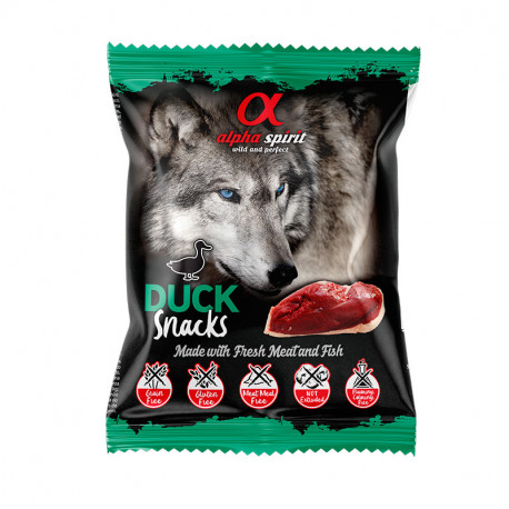 Alpha Spirit Snacks de Pato - Tienda Alfamascotas