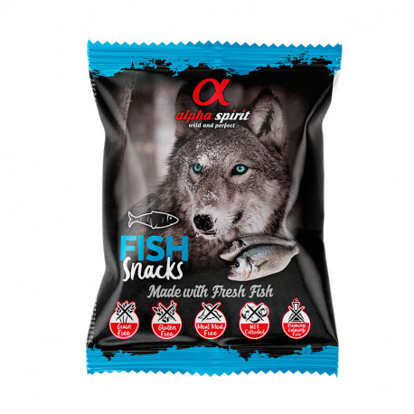Alpha Spirit Snack Pescado - Tienda Alfamascotas