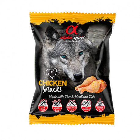 Alpha Spirit Snacks de pollo - Tienda Alfamascotas